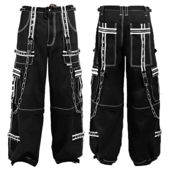 Dark Rock | Pants | Gothic Jeans Apocalyptic Punkemo Pantsusa Crazy ...